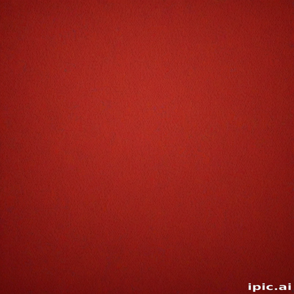 Vibrant Red Background with Subtle Texture for Creative Design Projects