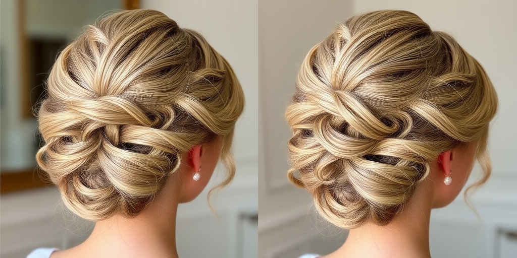 Elegant and Intricate Braided Updo with Delicate Accessories for ...