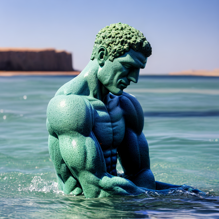 man figure made of water man water, moisture,