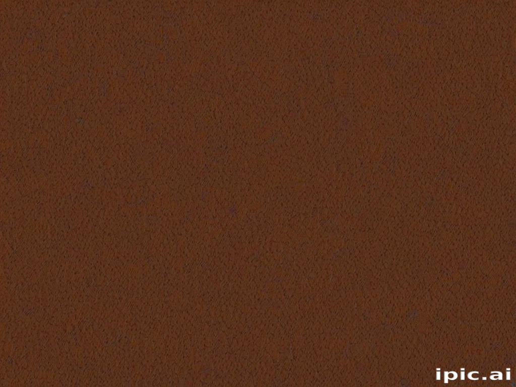 Close-Up of a Textured Brown Surface with Subtle Patterns and Shades