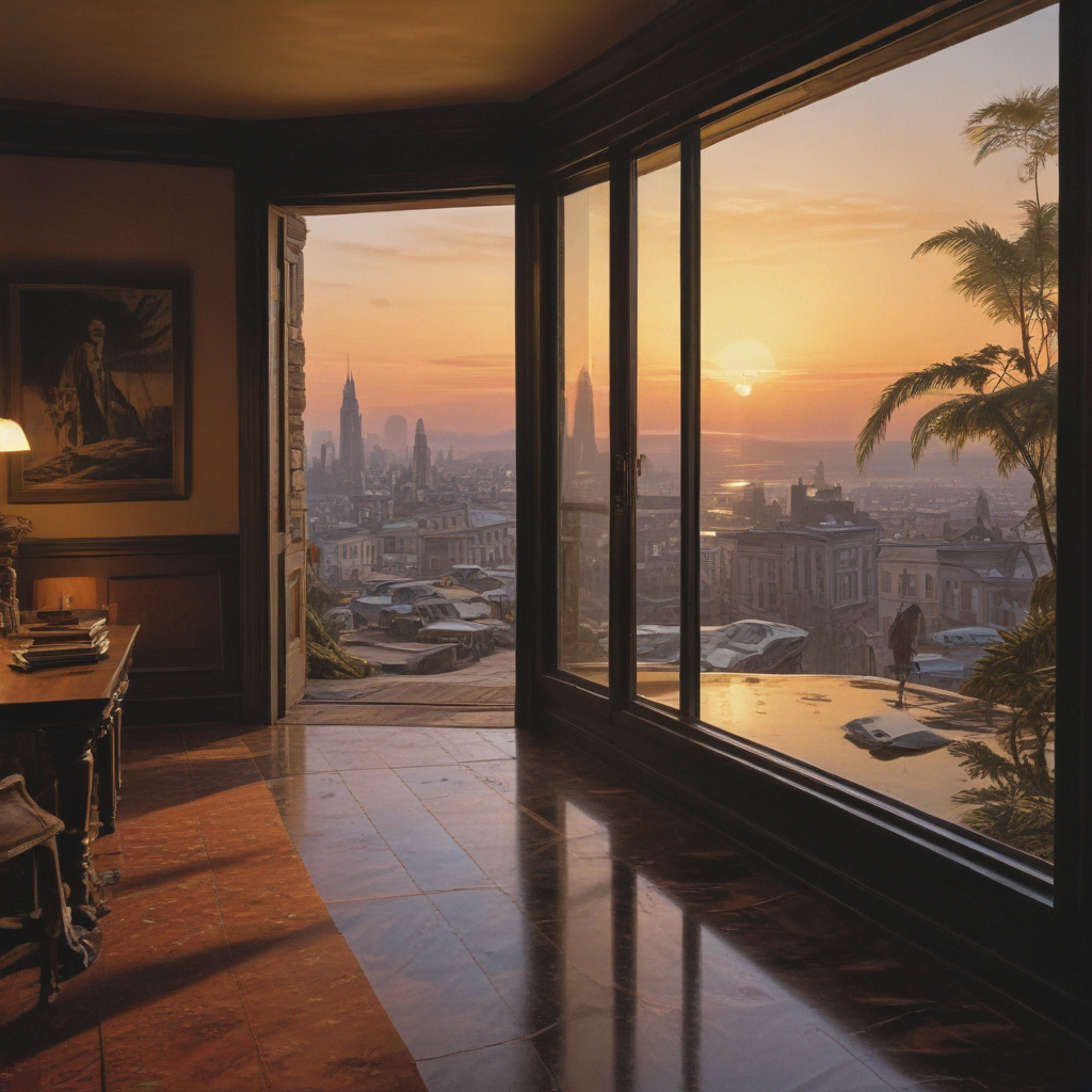 piranesi lake trompe l´oeil roman moebius leaving the picture roy batty ...