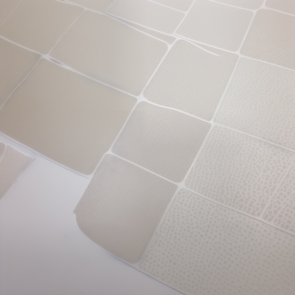 Textured Adhesive Film Sheets in a Variety of Patterns and Finishes