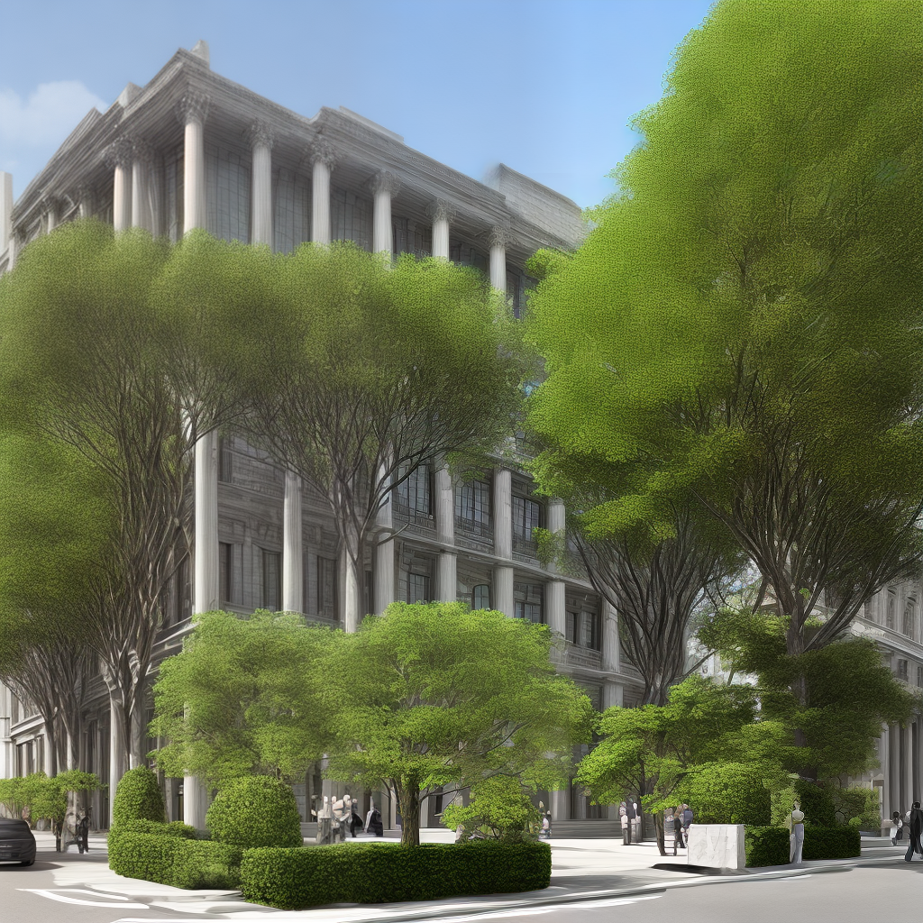 consulate building , cartoon , icon , 2D , PNG