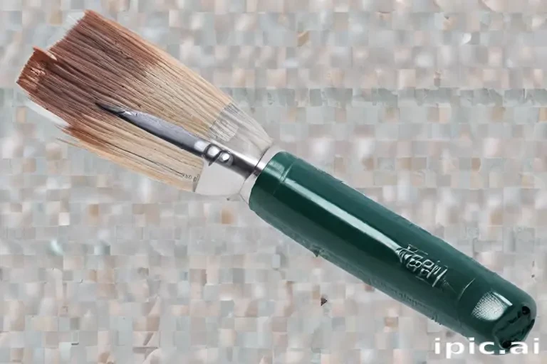Artistic Tool for Creative Expression: A Unique Brush with Flair