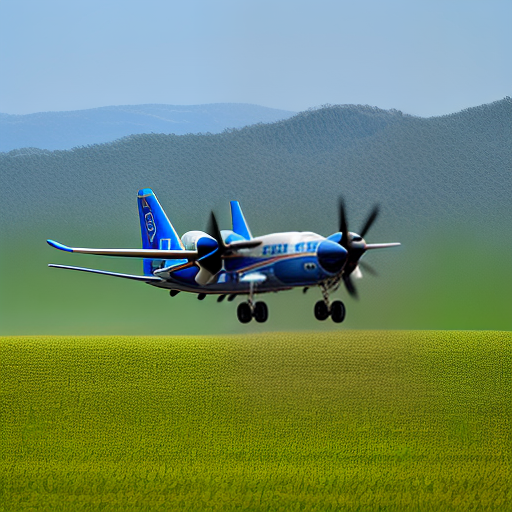 Donkey flying a plane