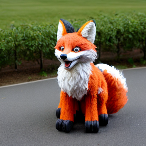 Terrifying Animatronic Fox