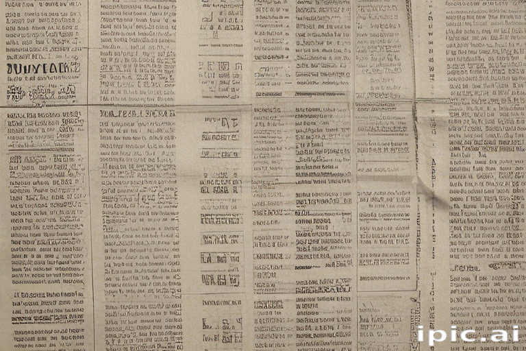 Vintage Newspaper Clippings Featuring Various Articles and ...