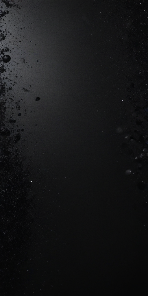 Abstract Composition of Particles and Texture Against a Dark Background