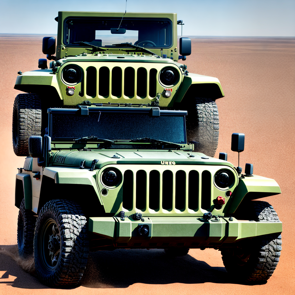 us army jeep vector