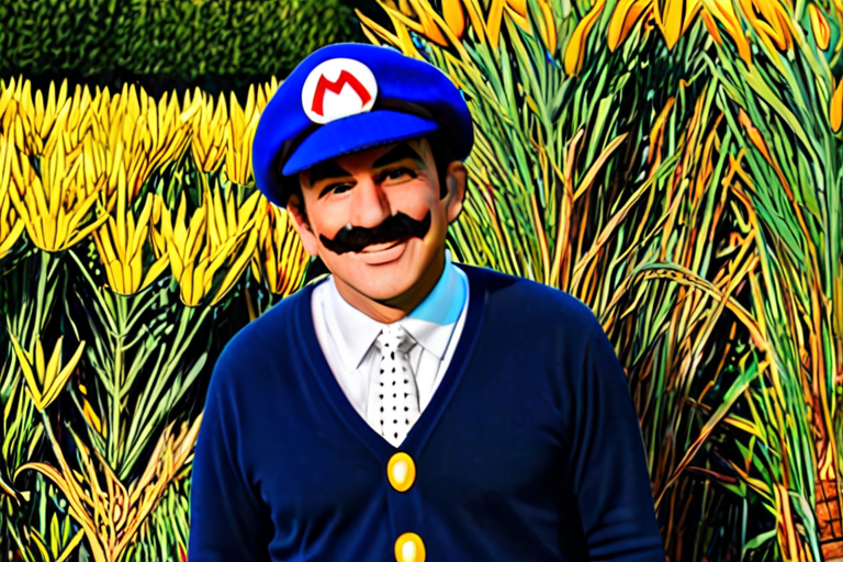 Super mario in real life