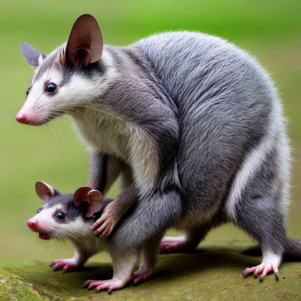 A possum doing dental work