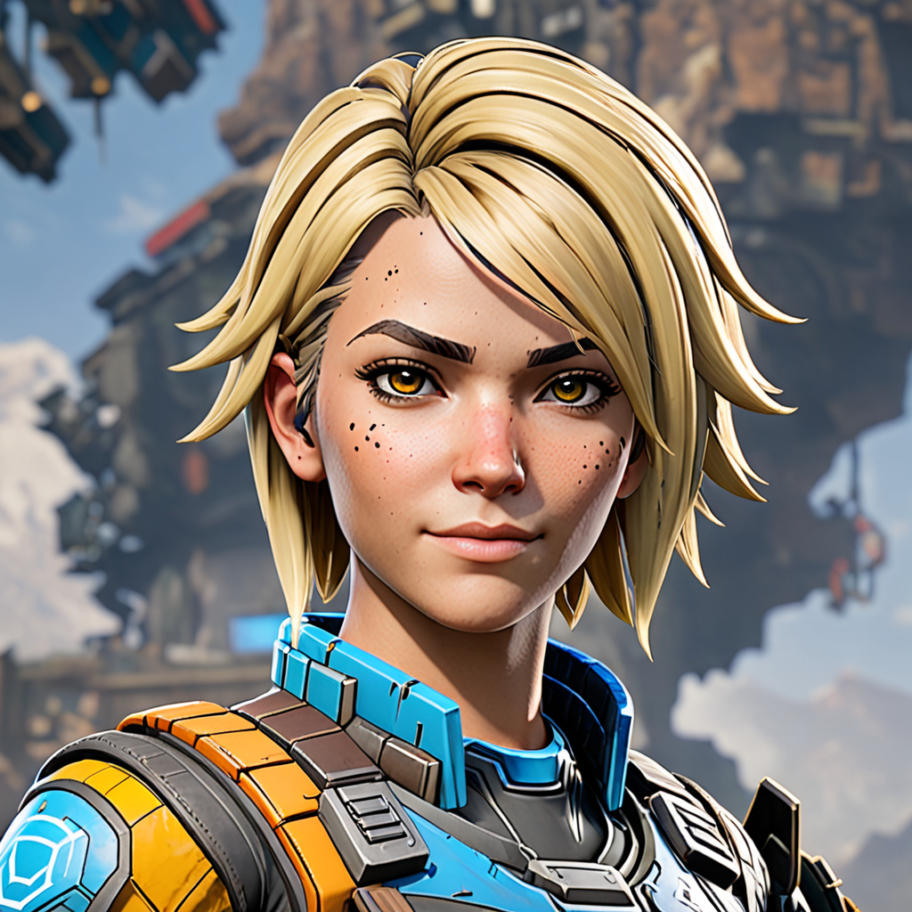 Apex legends wattson blonde hair