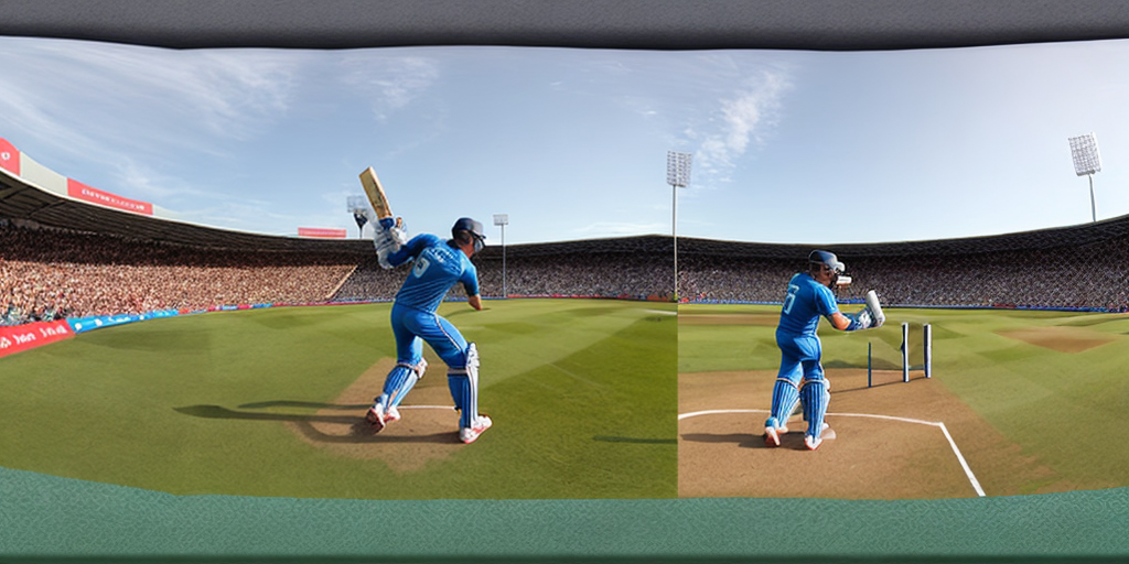 Virtual Reality Cricket tournament