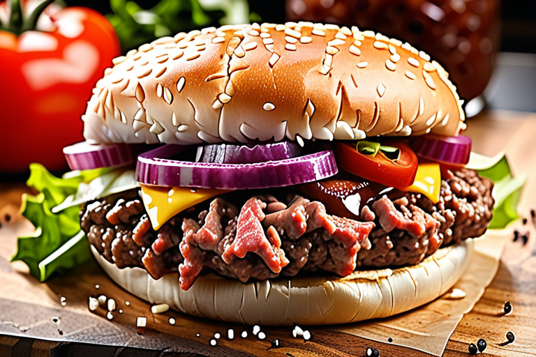 Delicious Variety of Burgers and Snacks for an Affordable Price