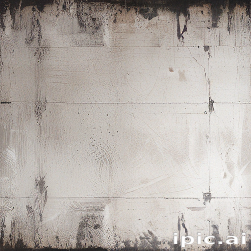 Abstract Textured Artwork Featuring Subtle Shades of White and Gray Tones.