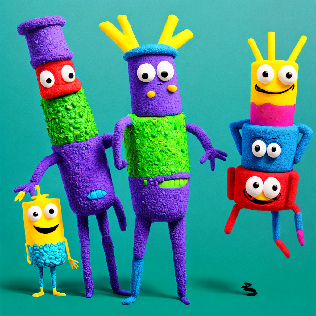 Humanoid Spongebob and Patrick