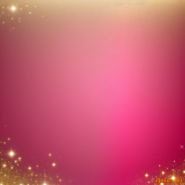 Sparkling Background with a Magical Blend of Pink and Gold Hues