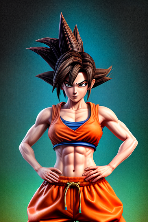 female goku