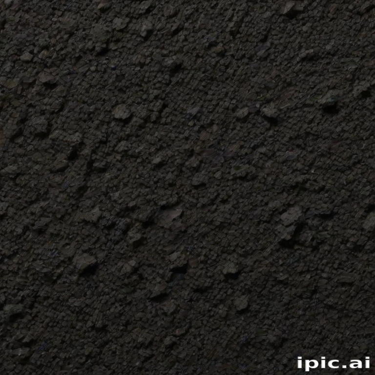 Close-Up View of a Textured Black Surface with Irregular Patterns and ...