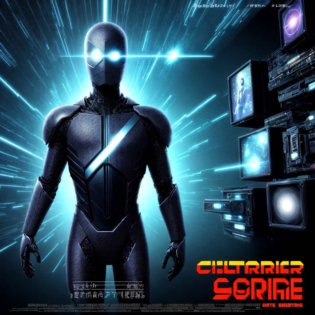 cyberspace art movie poster