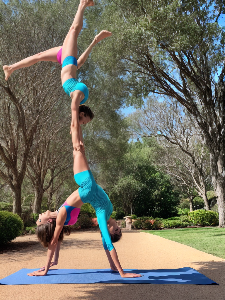 Meika woollard yoga pose
