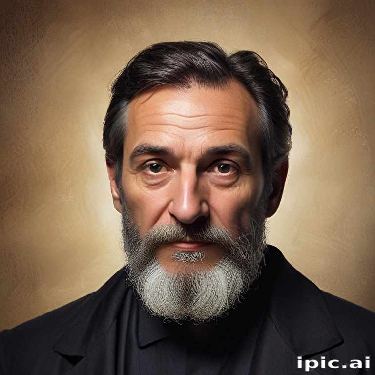 A Distinguished Older Man with a Full Beard and Thoughtful Expression