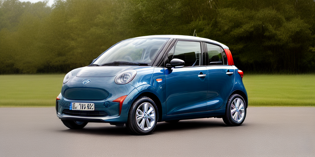 electric_car tiny boxy masculine sedan