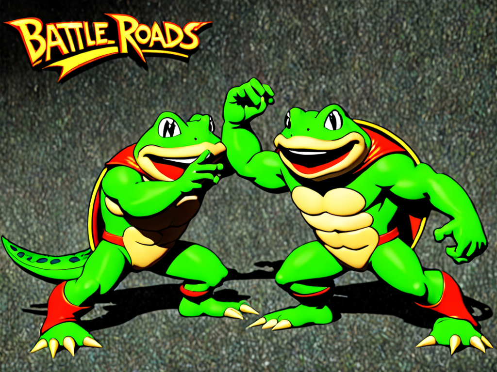 Battletoads from Nintendo game