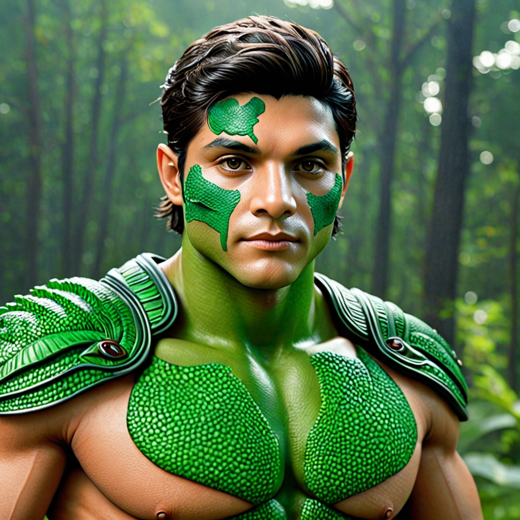 kappa human hybrid green skin