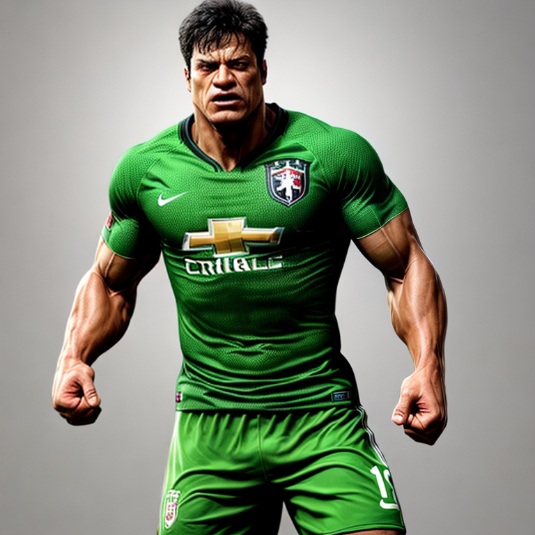Hulk com camisa do São Paulo