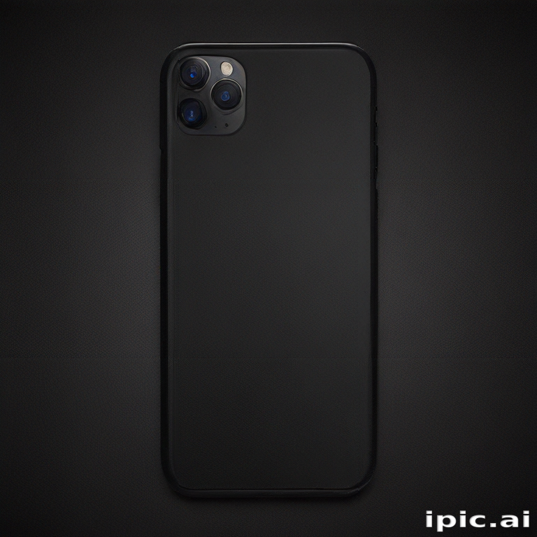 black background phone