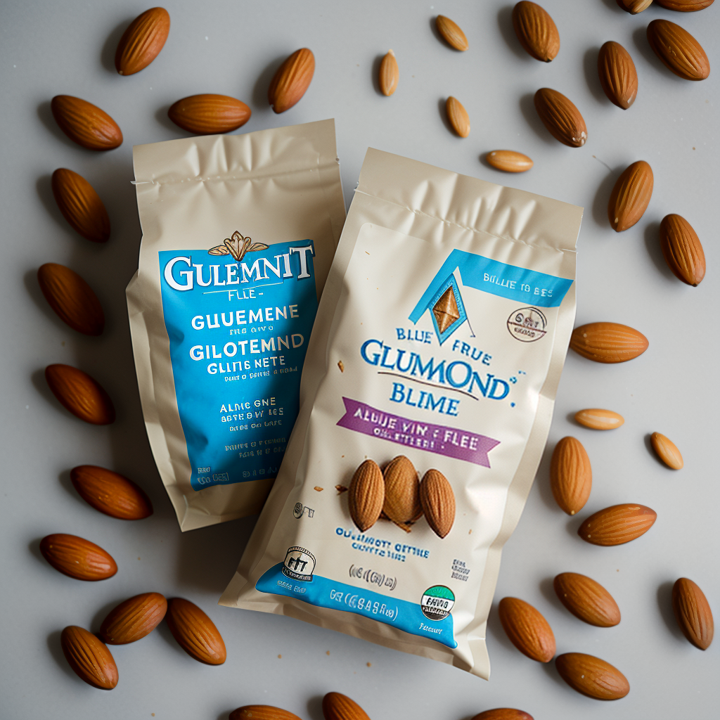 Delicious Almonds in Stylish Packaging: A Healthy Snack Choice for Everyone