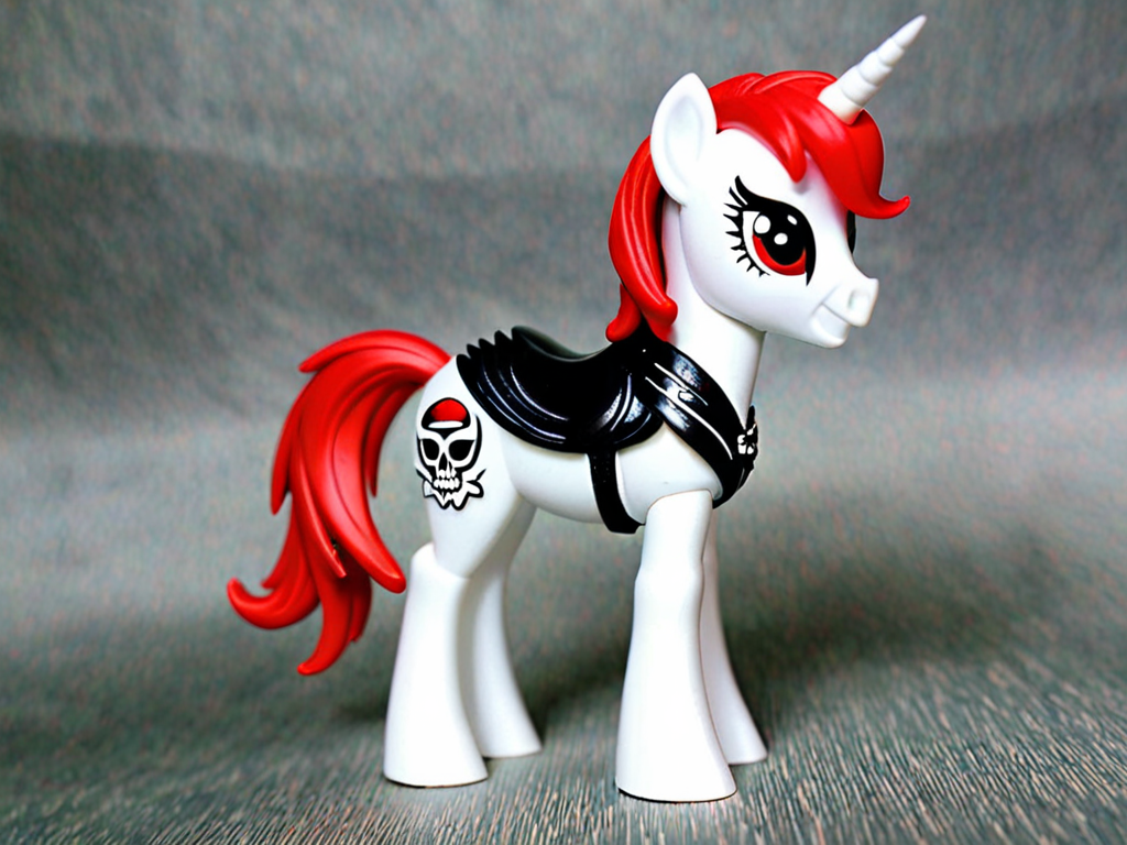 mlp g4 pony mare dark alicorn white markings on face red eyes red and ...