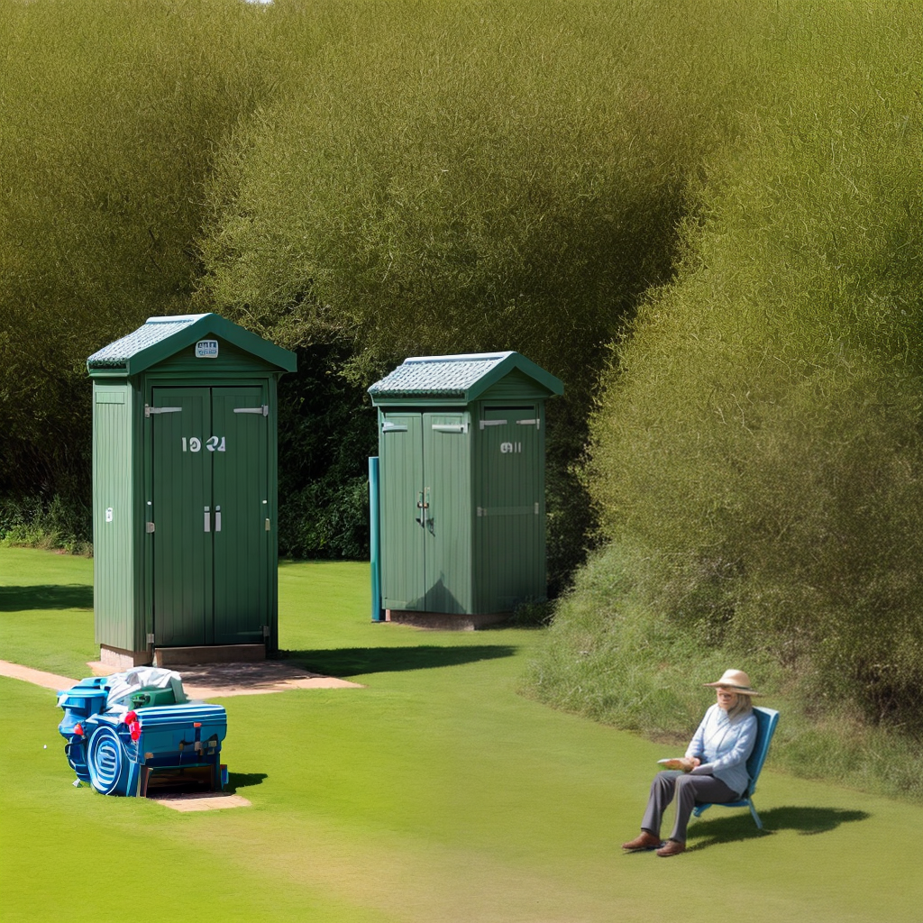 Liz Truss pooping In outhouse