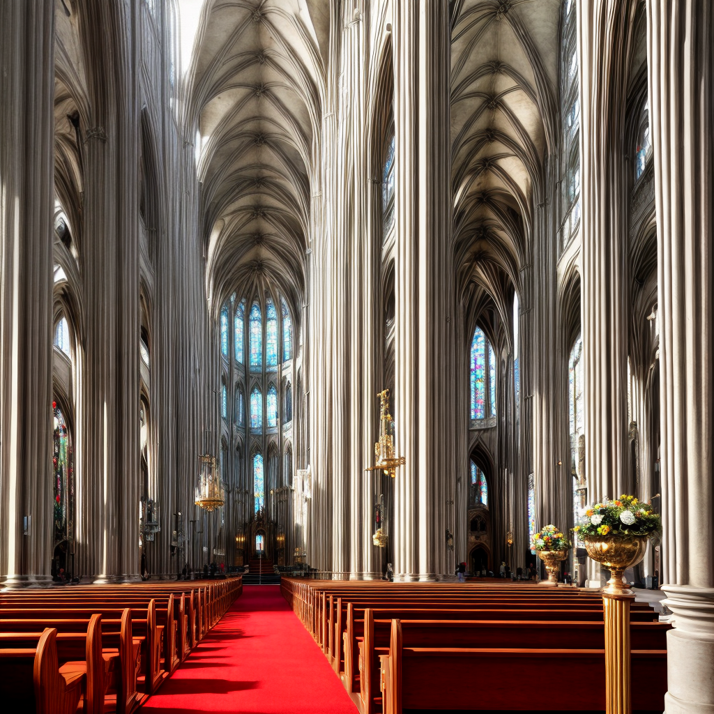 Image of a German Cathedral taken from outside