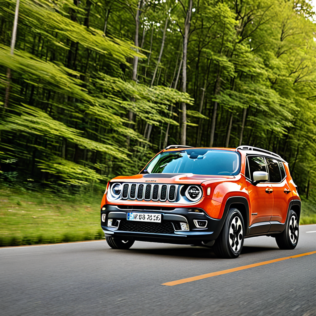 uber driver in jeep renegade