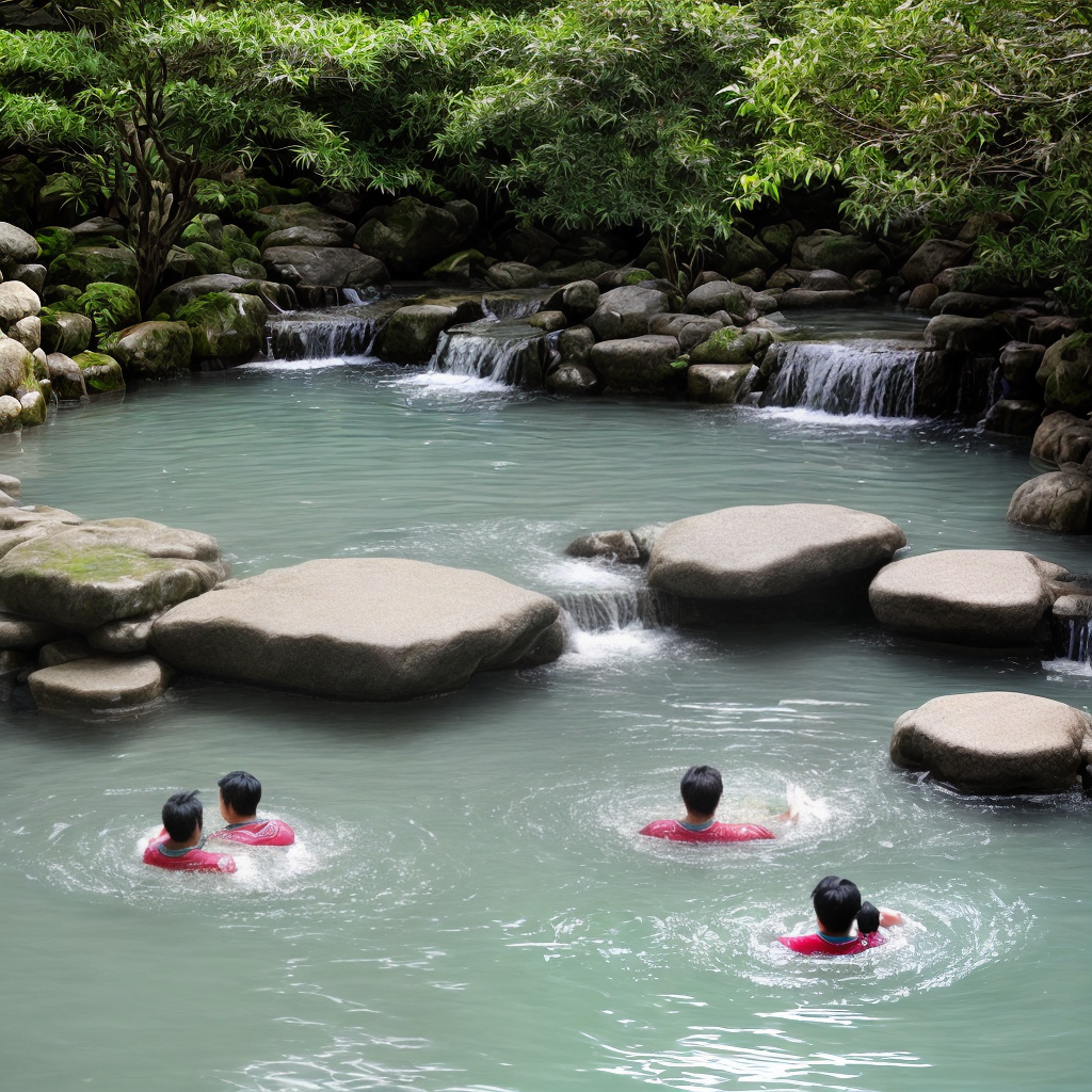 japanese floosies in onsen promiscuous in heat embrace and touch big melons