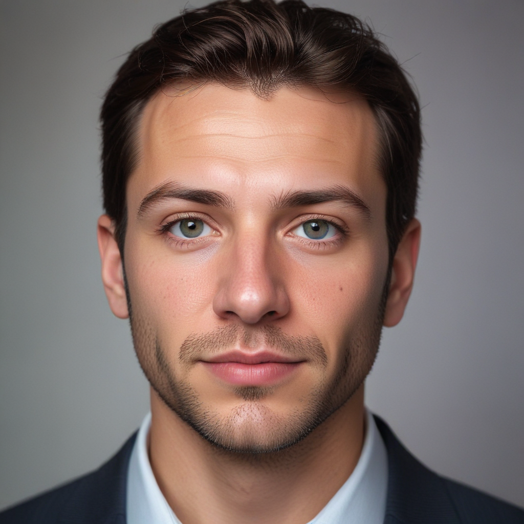 Random MAN professional portrait