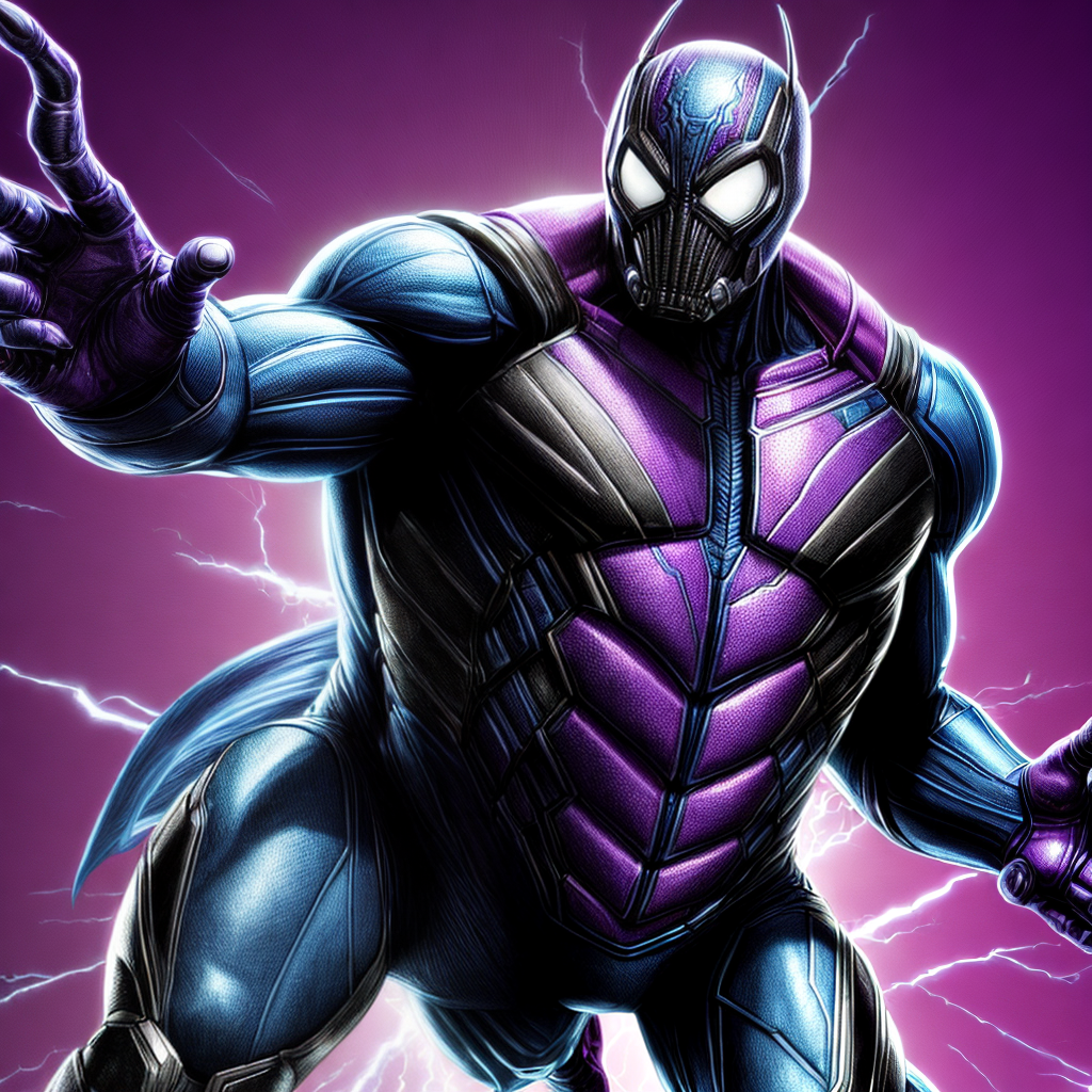 Marvel purple beetle symbiote