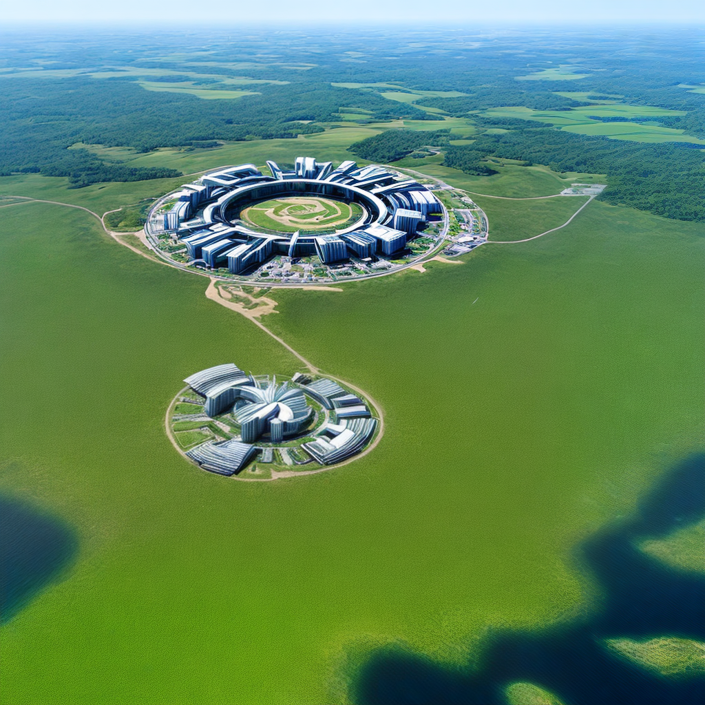 Most Gorgeous and Elegant Super High-end Future Eco-City in Space