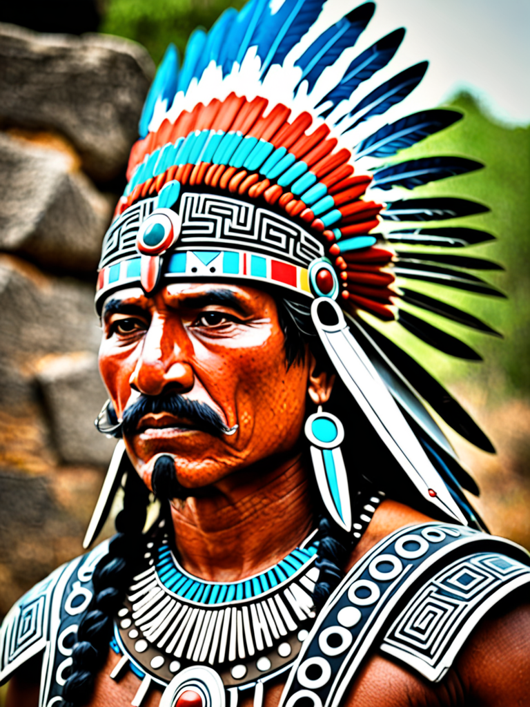 aztec warrior chief