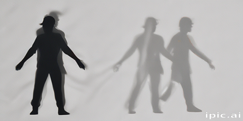 Exploring the Intriguing Play of Shadows and Movement on a Wall