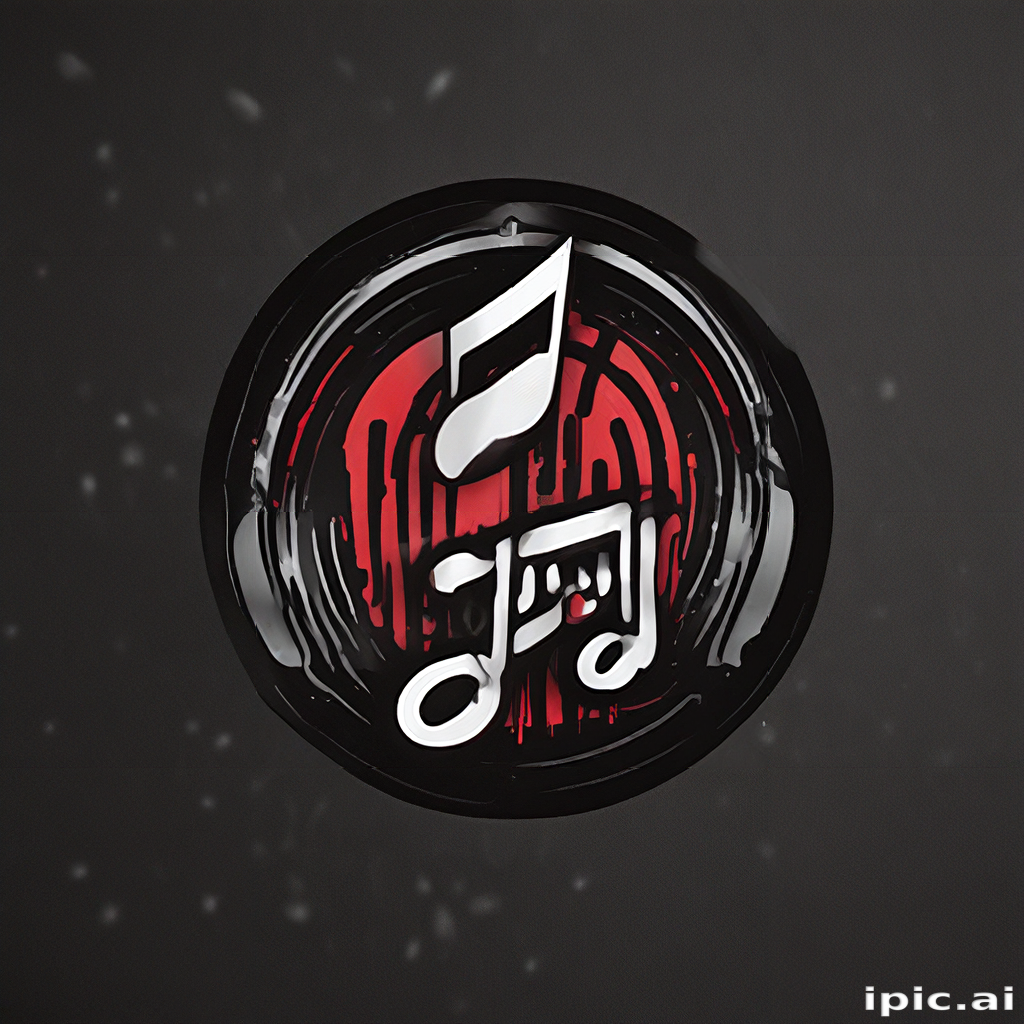 Vibrant Music Symbol Representing Harmony and Creative Expression in Art