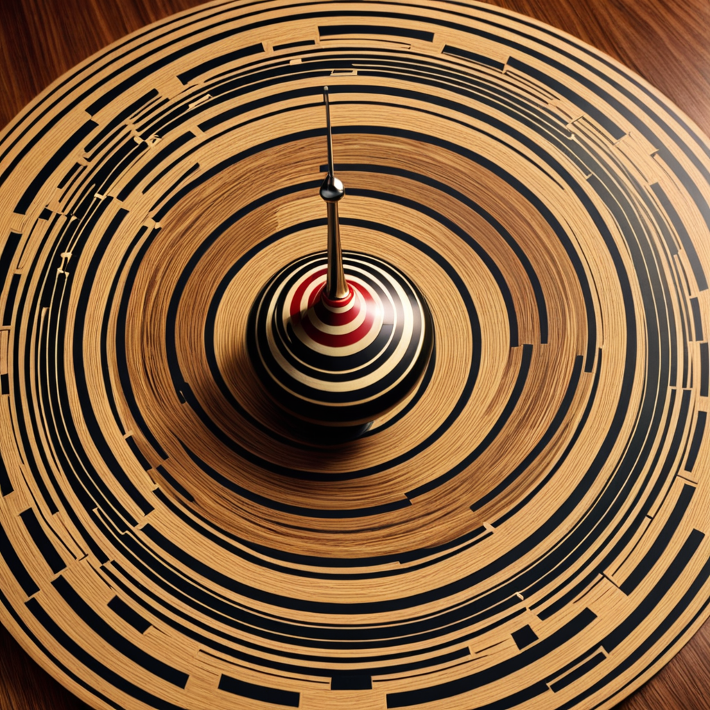 Spinning top like in inception movie