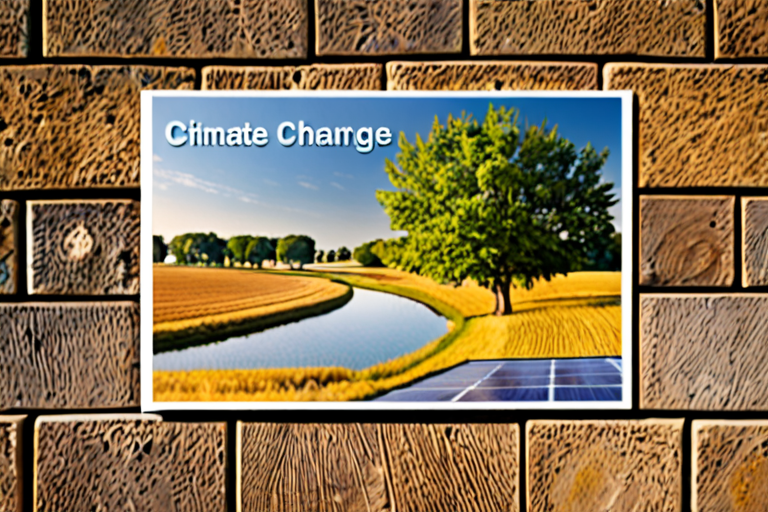 Poster for climate change