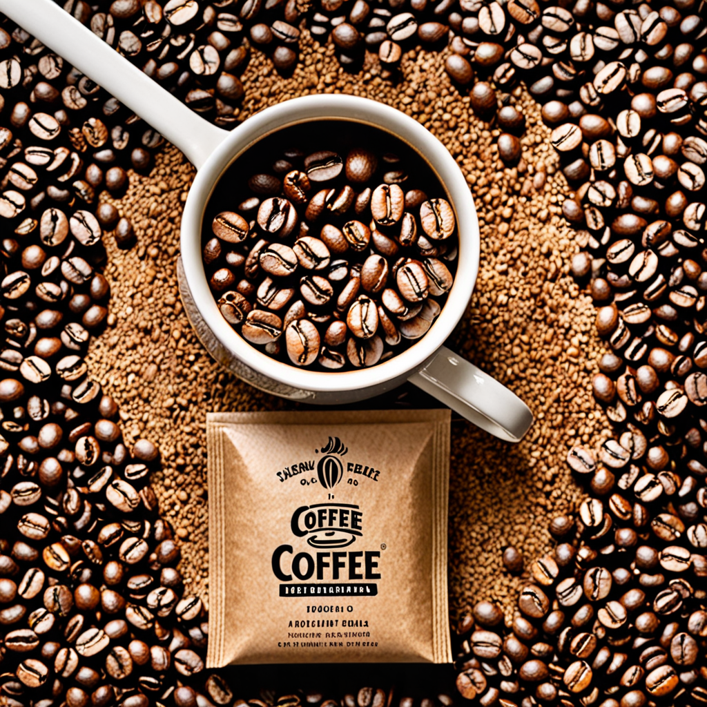 Craft a visually captivating digital image for a coffee advertisement ...