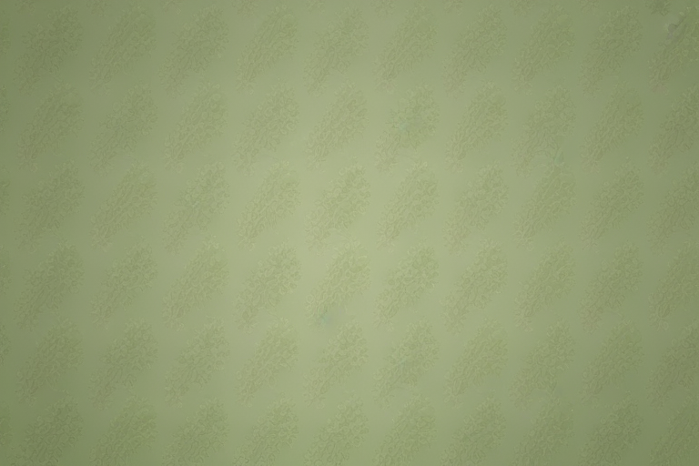 A Soft Green Background with Intricate Patterns for Creative Projects.
