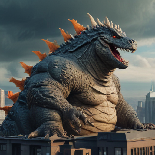 fat godzilla