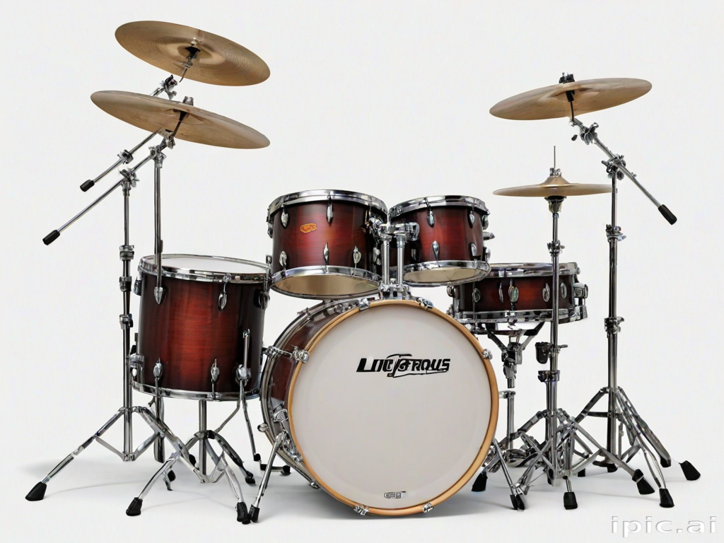 Elegant and Professional Drum Set Perfect for Any Musician's Performance