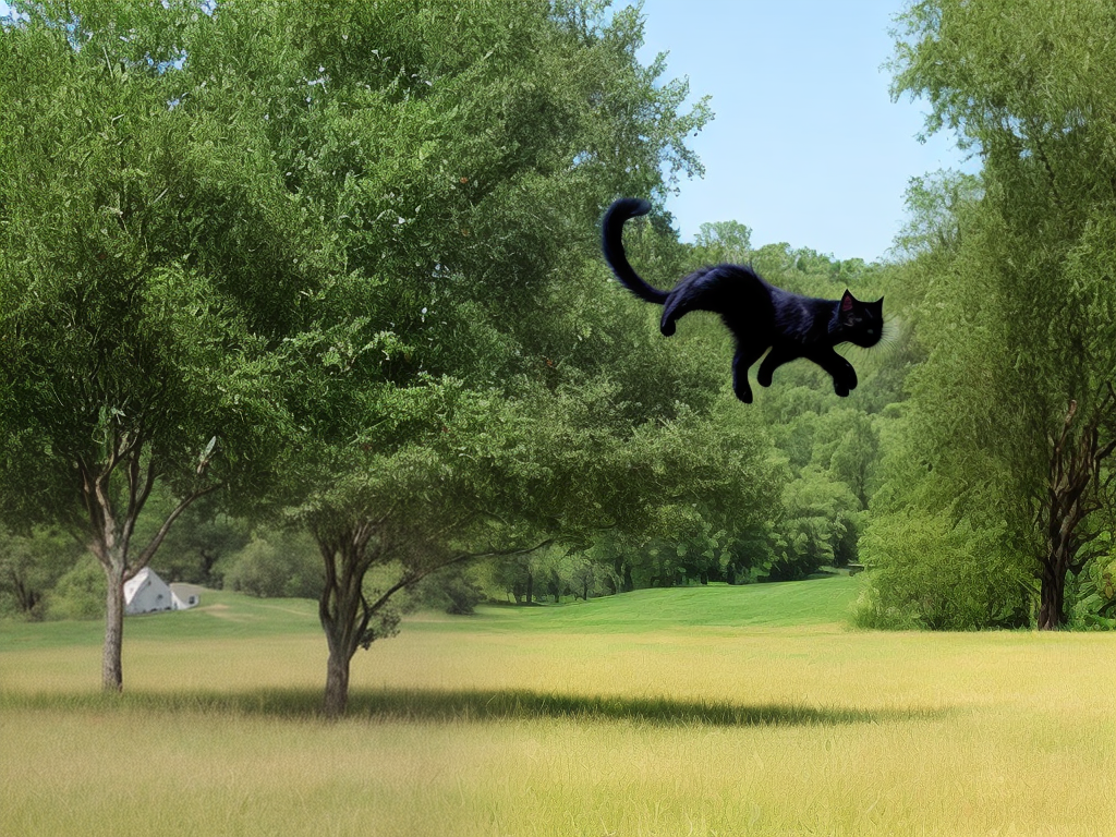 flying cat